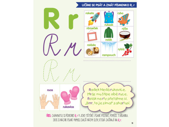 Učíme se psát a znát písmeno R, r – RF-Hobby.cz